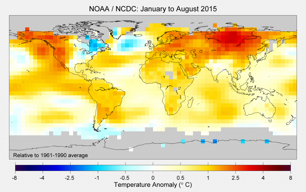 Berkeley Earth Temperature Update - Berkeley Earth