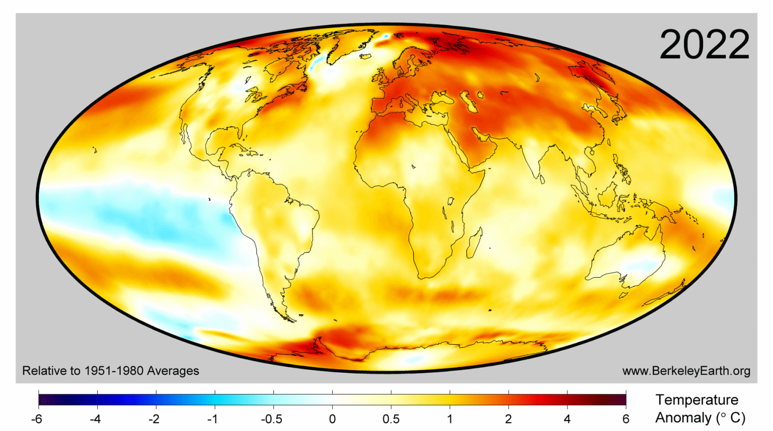 Global Temperature Report for 2022 - Berkeley Earth