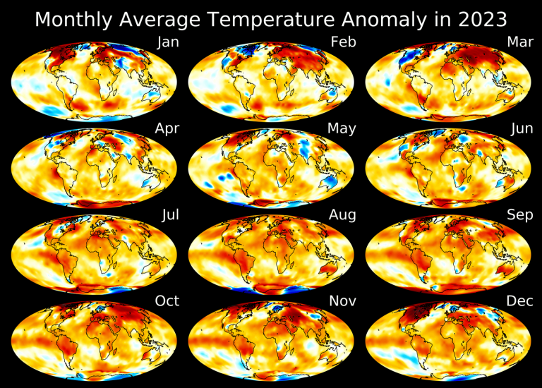 Global Temperature Report for 2023 - Berkeley Earth